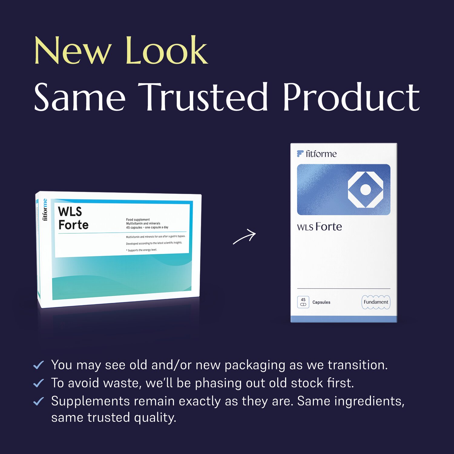 WLS Forte: the multivitamin after a Gastric Bypass | FitForMe